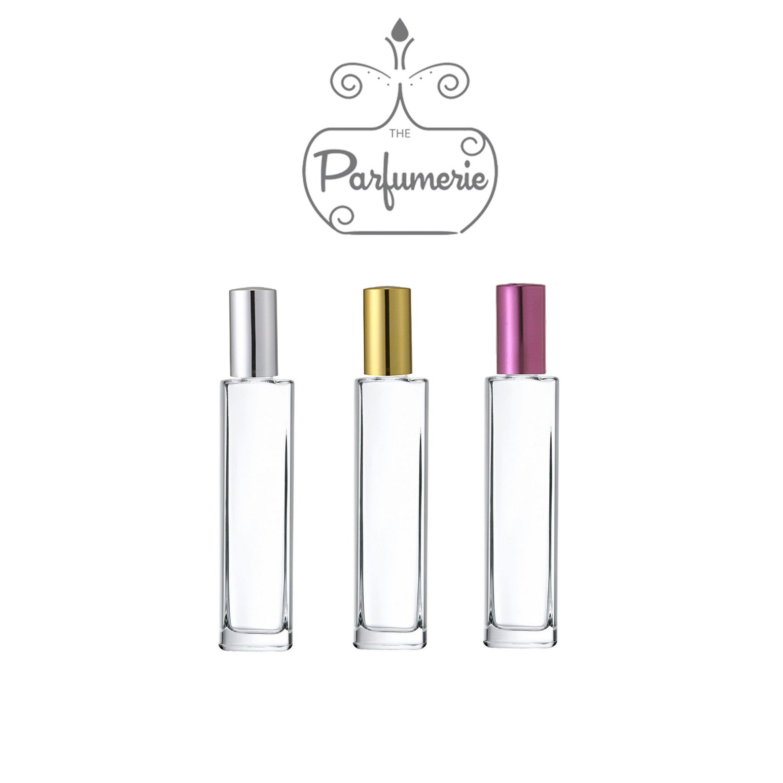 PERFUME Bottle Tall Glass Sprayer Atomizers Premium 3.4 Oz. Replacement ...