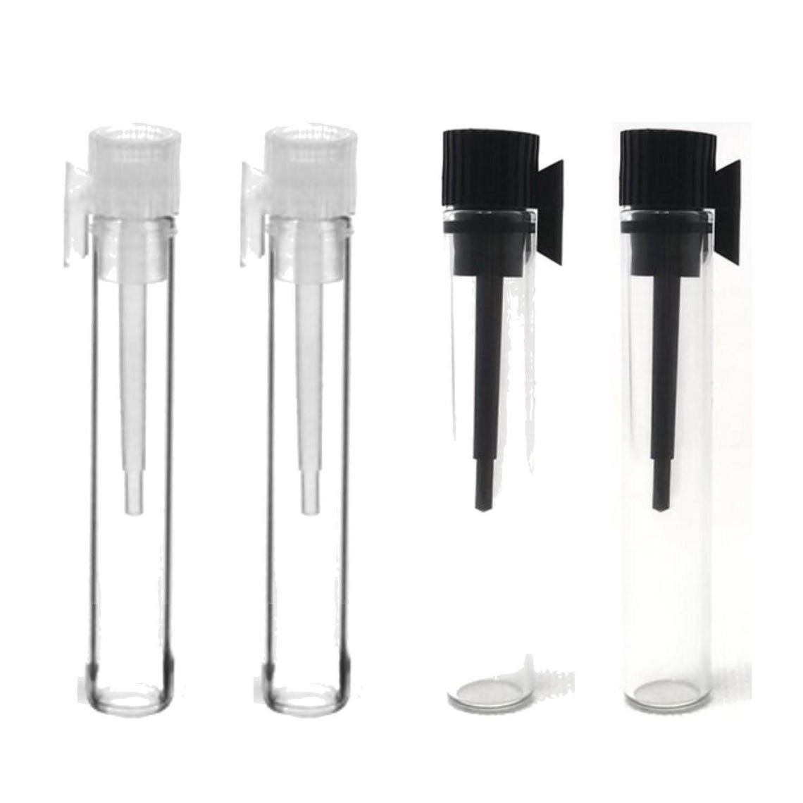 PERFUME SAMPLER VIALS 1 Ml Qty: 25 - (8x45 Mm) Small Vials, Short Vials ...