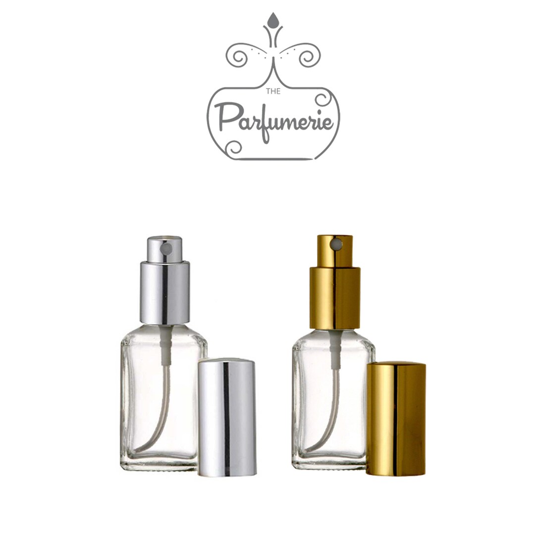SALE - 1 Oz./30 Ml PERFUME Atomizer, Short Square Glass Sprayer Bottles ...