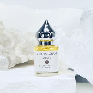 CHOYA LOBAN Attar All-natural, Botanical ESSENTIAL Oil Perfume, Alcohol ...