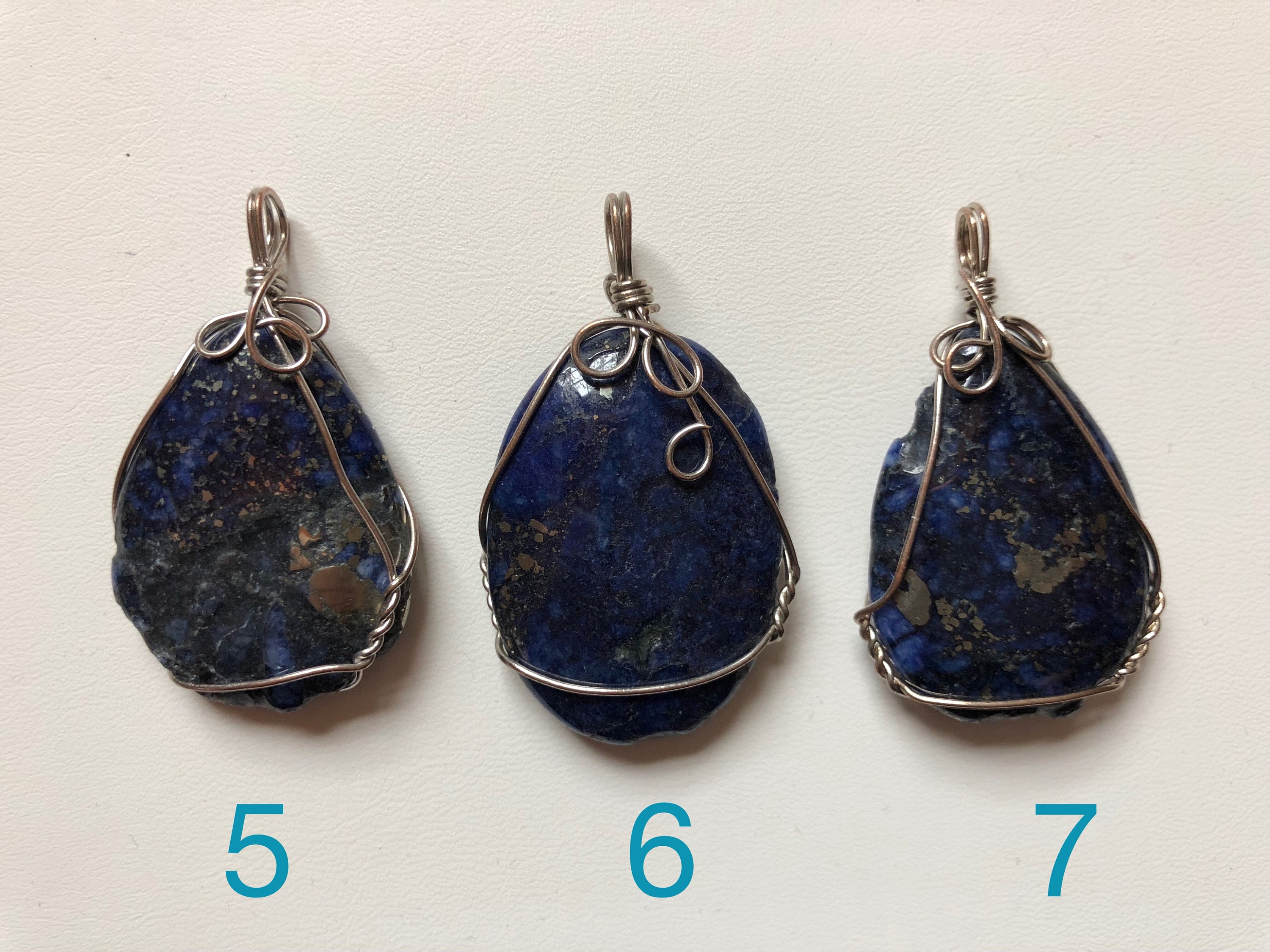 Wire Wrapped Crystal Pendants Assorted Crystals Healing - Etsy