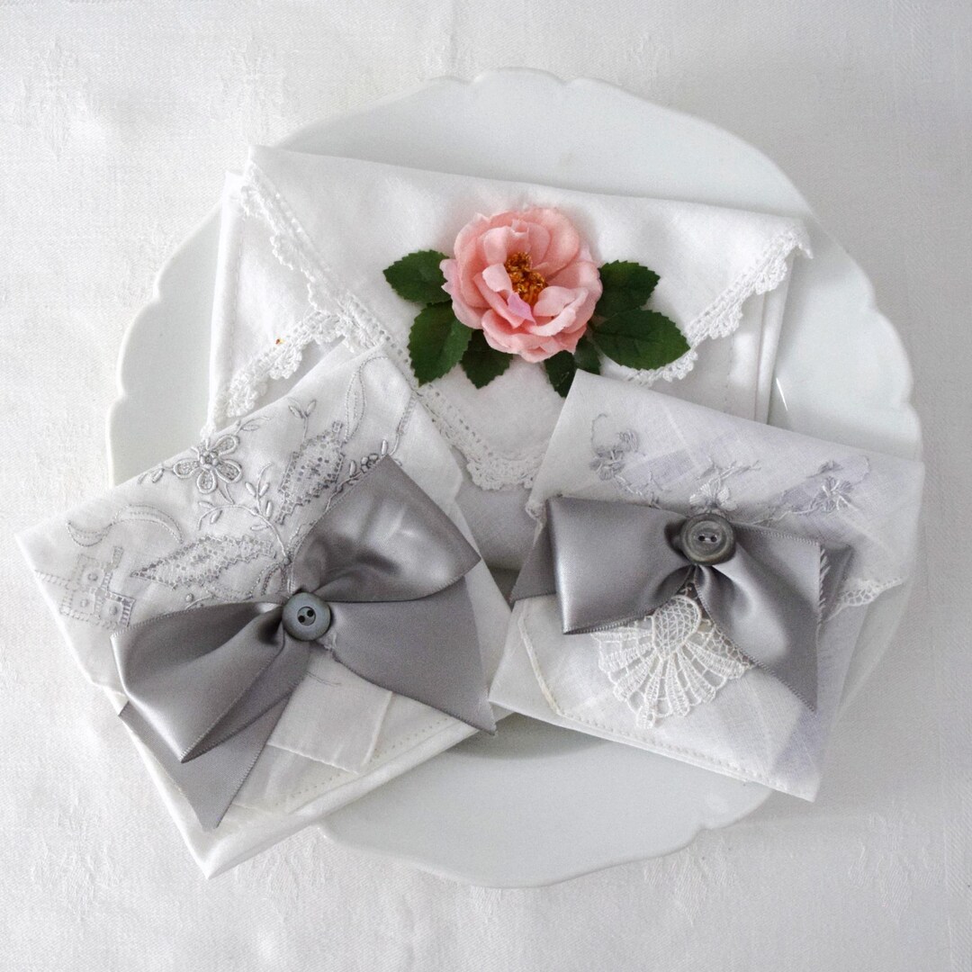 Lavender Sachet, Vintage Handkerchiefs, Shower, Tea Party Favors - Etsy