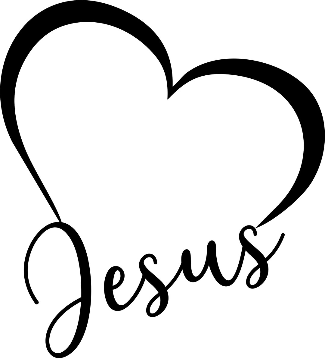 Jesus Heart - Etsy Canada