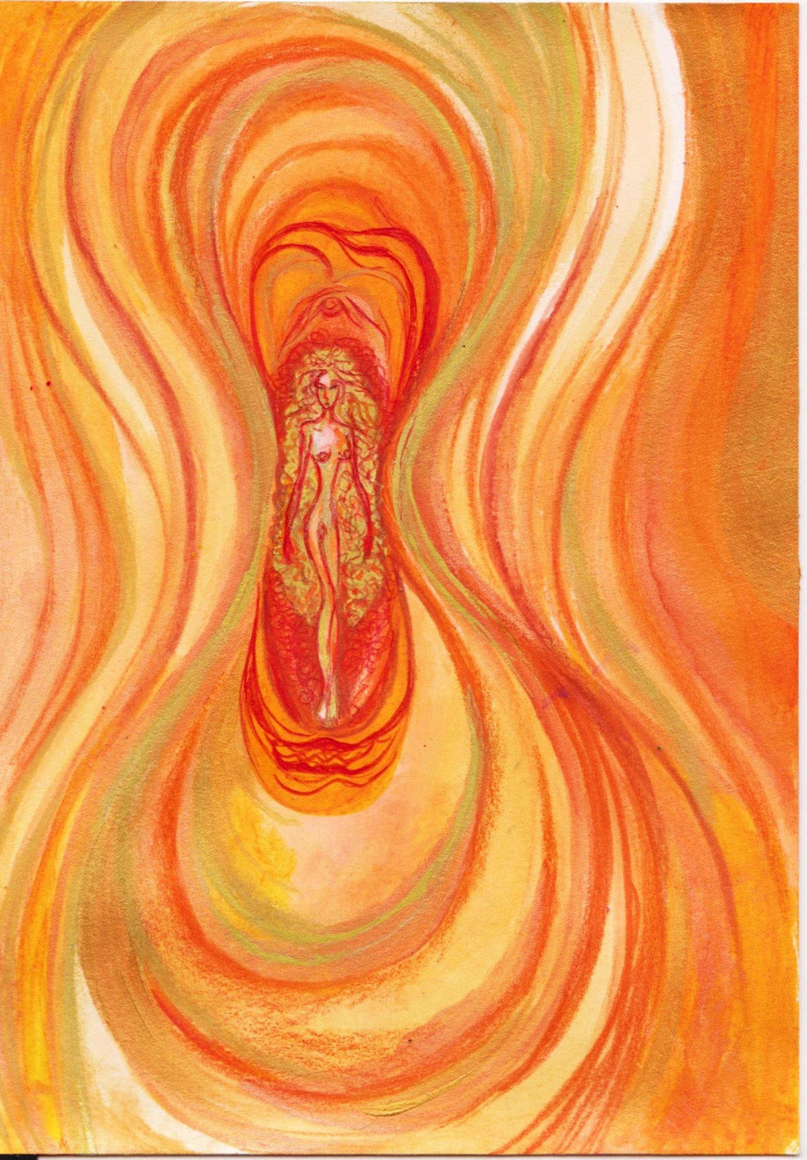 Seven Original Drawings Of Vulvas On Thick Paper Chakrée Etsy Ireland