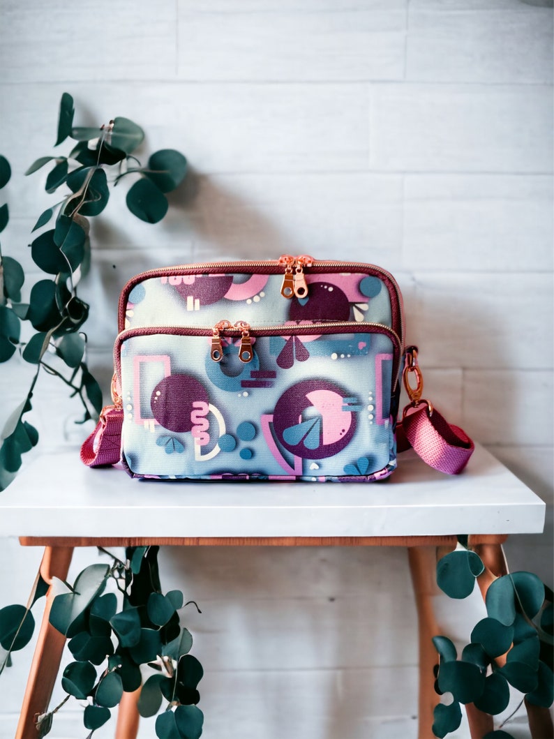 Bag Sewing Pattern Brix Bag | Instructions for Sewing a Shoulder Bag ...