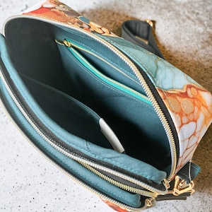 Bag Sewing Pattern Brix Bag | Instructions for Sewing a Shoulder Bag ...