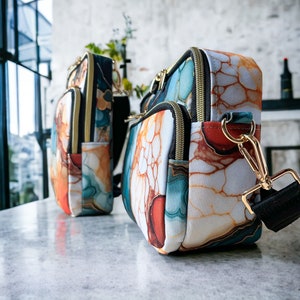 Bag Sewing Pattern Brix Bag | Instructions for Sewing a Shoulder Bag ...