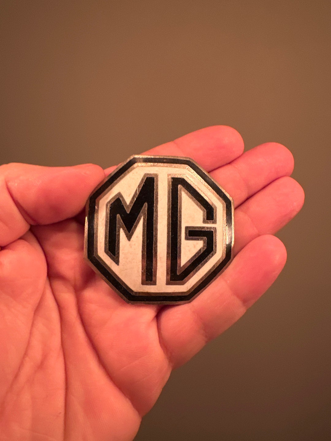 Vintage MG Badge Emblem - Etsy