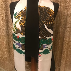 Mexico Flag Print Sash - Etsy