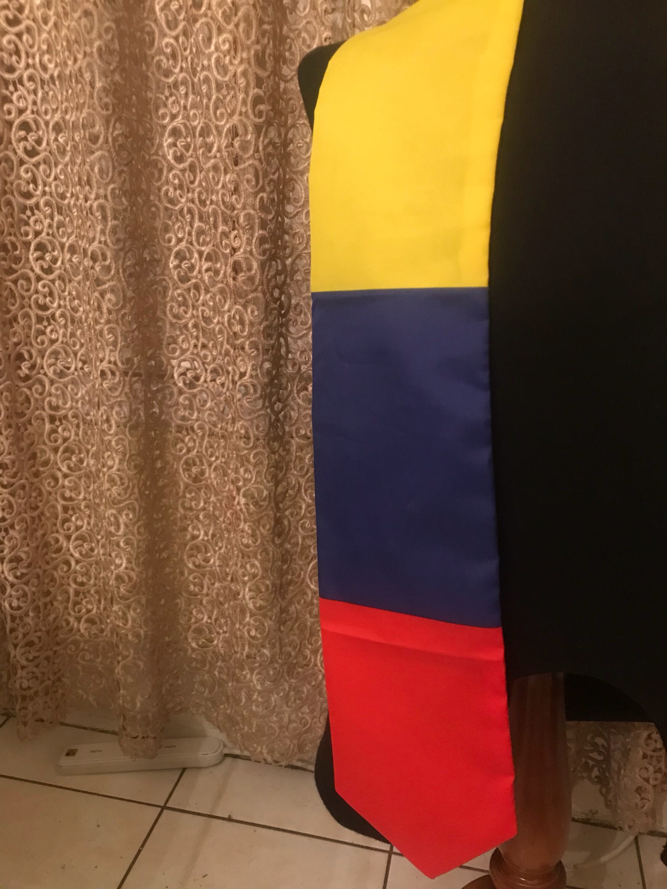 Colombia flag print sash | Etsy