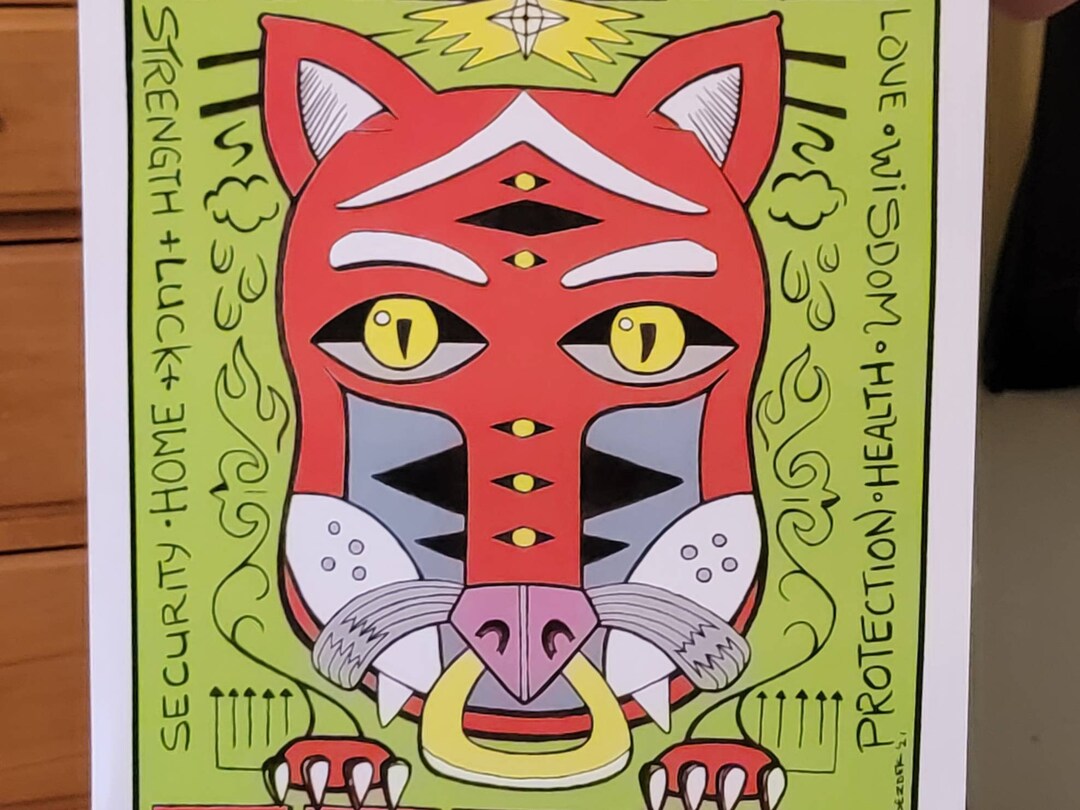 Tiger Poster Print - Etsy