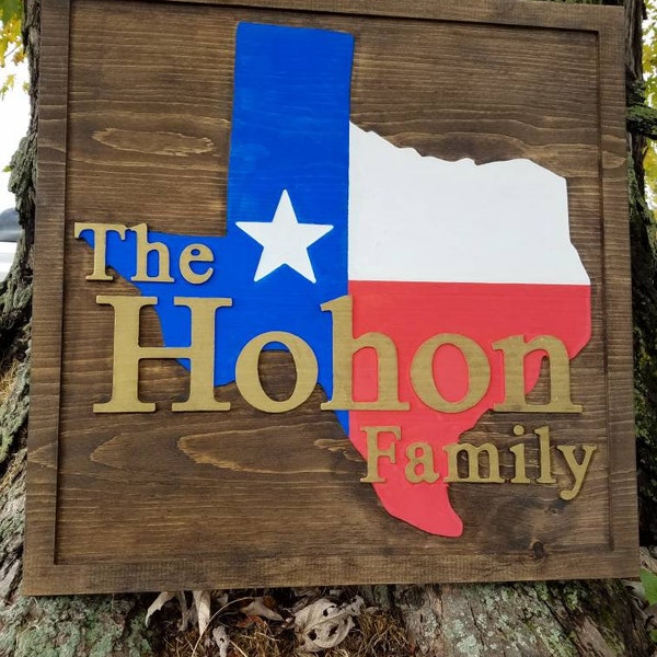 Texas Wood Sign - Etsy
