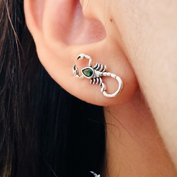 Scorpion Earrings - Etsy