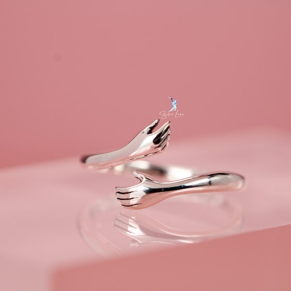 Hug Ring Sterling Silver - Etsy