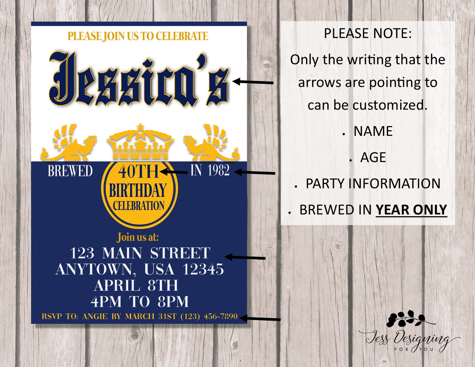 Custom Corona Beer Invitation for All Occasions digital - Etsy