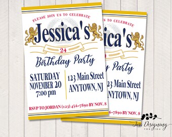 Modelo Invitation - Etsy