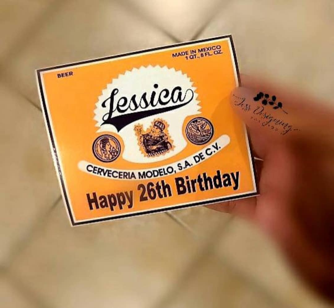 Custom Victoria Beer Label- for All Occasions - Cerveza - Holiday Label ...