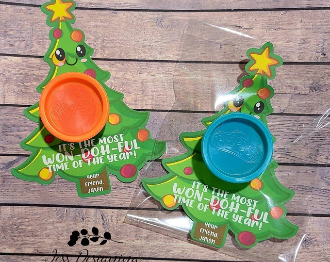 Playdoh Christmas Tree Gift, Christmas Gift for Kids, School Gift, Play ...