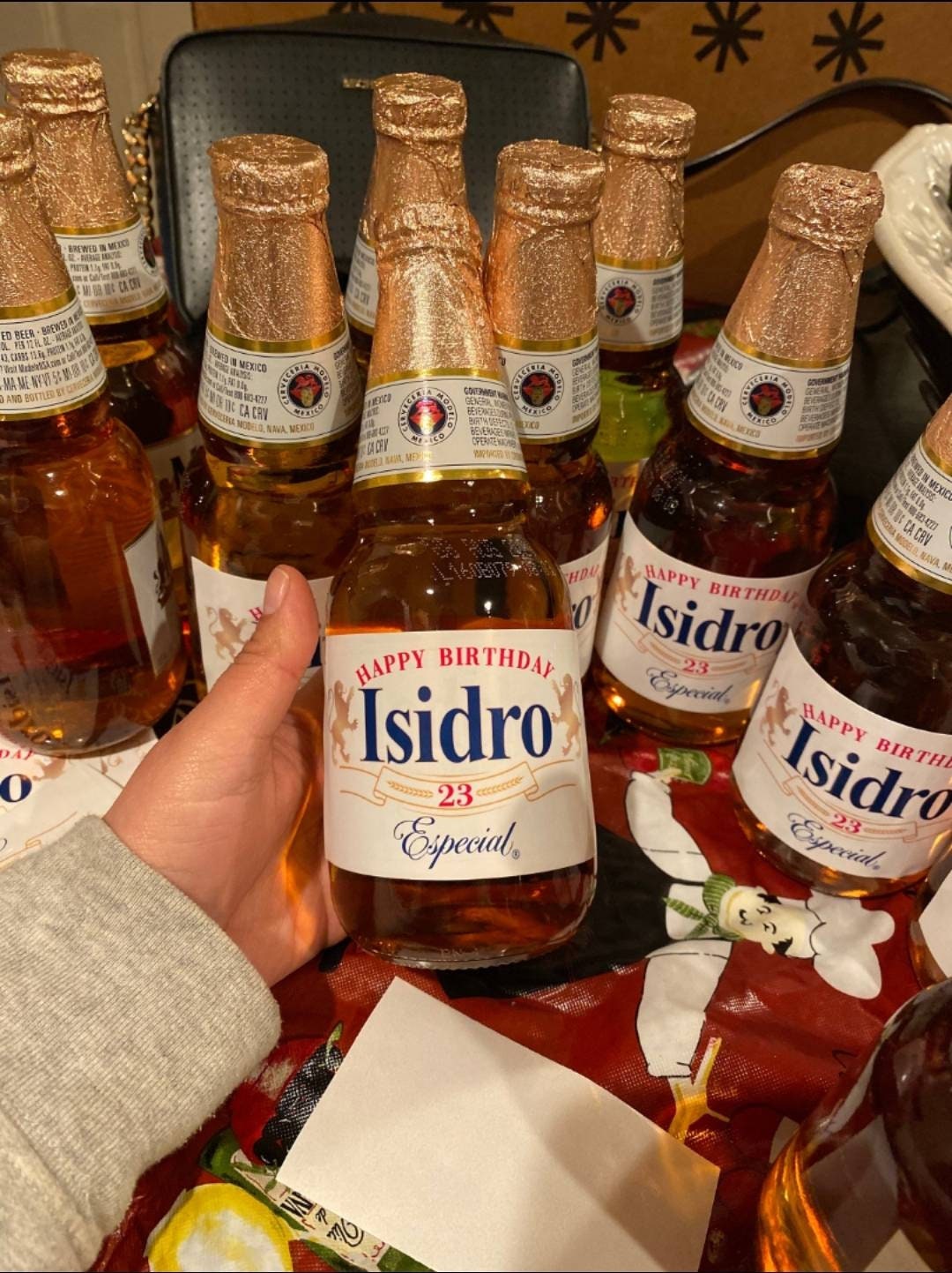 Custom Halloween Modelo Beer Label-for All Occasions Cerveza | Etsy