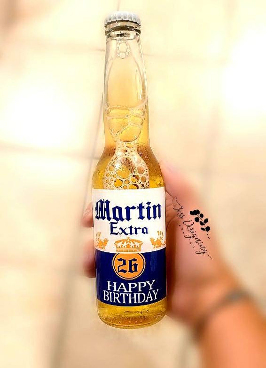 Custom Corona Beer Label- for All Occasions - Cerveza - Personalized ...
