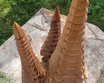 Wood Carved Tree - Etsy