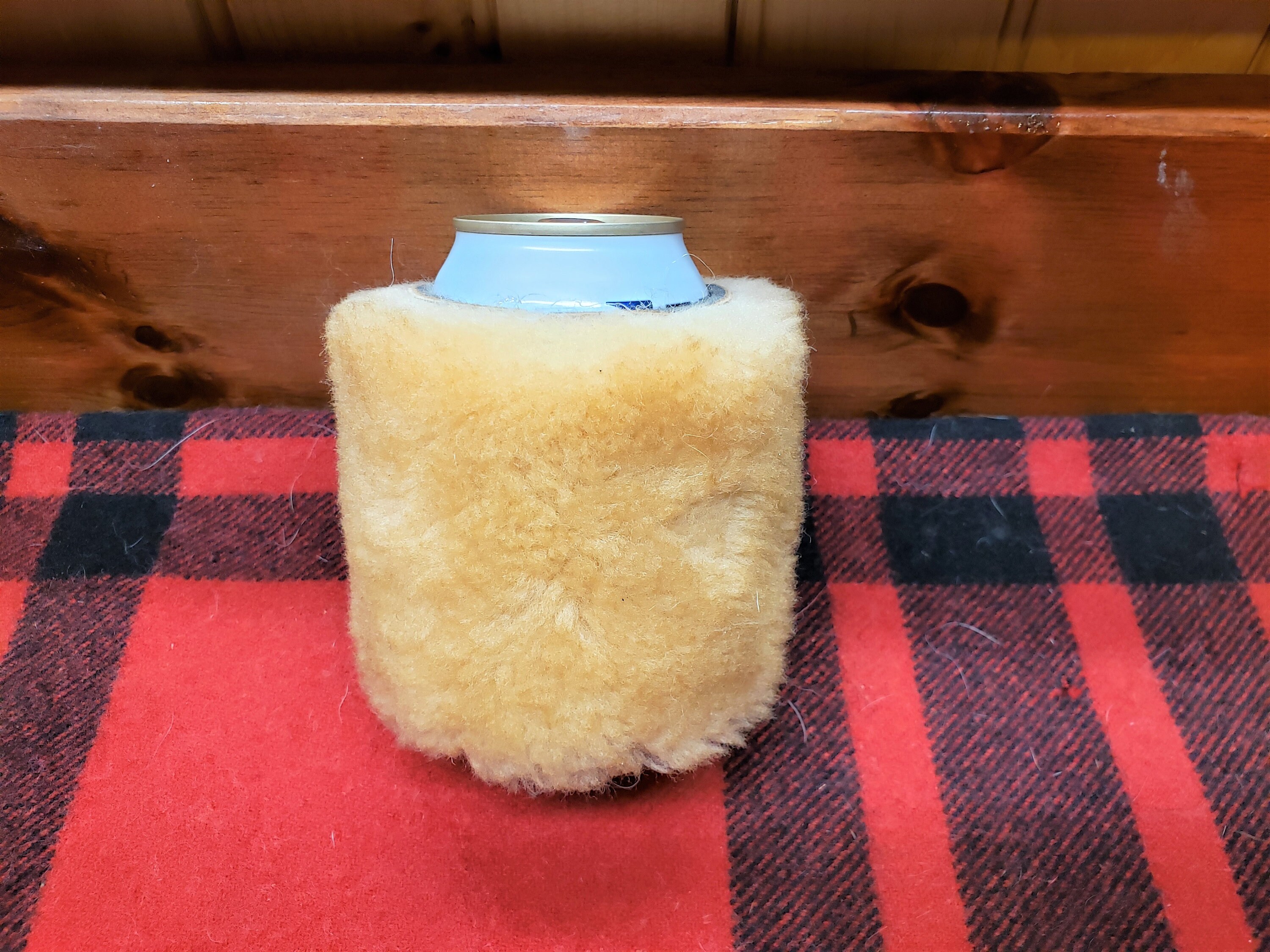 Fur Can Holder / Cozy | Etsy