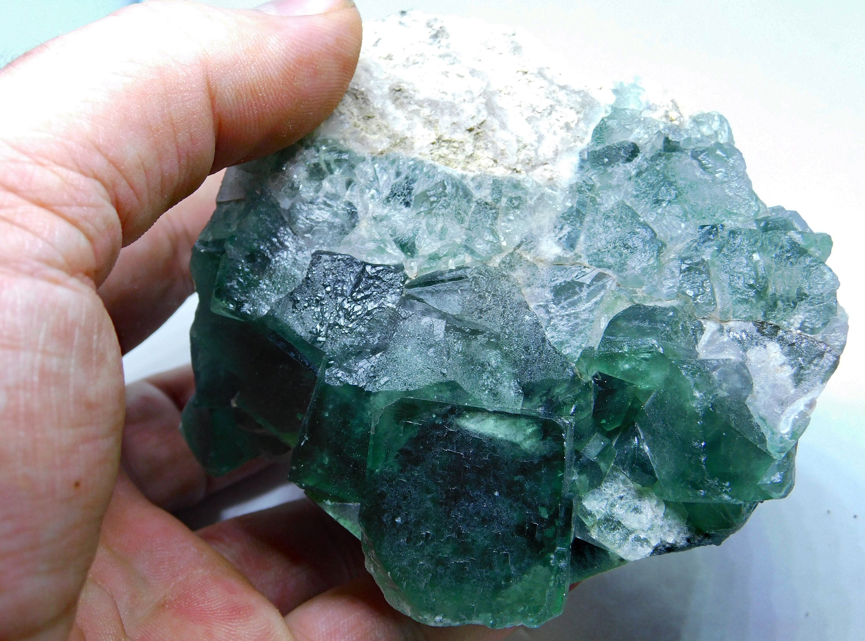 Fluorite Crystal Cluster Rough Specimen - Etsy UK