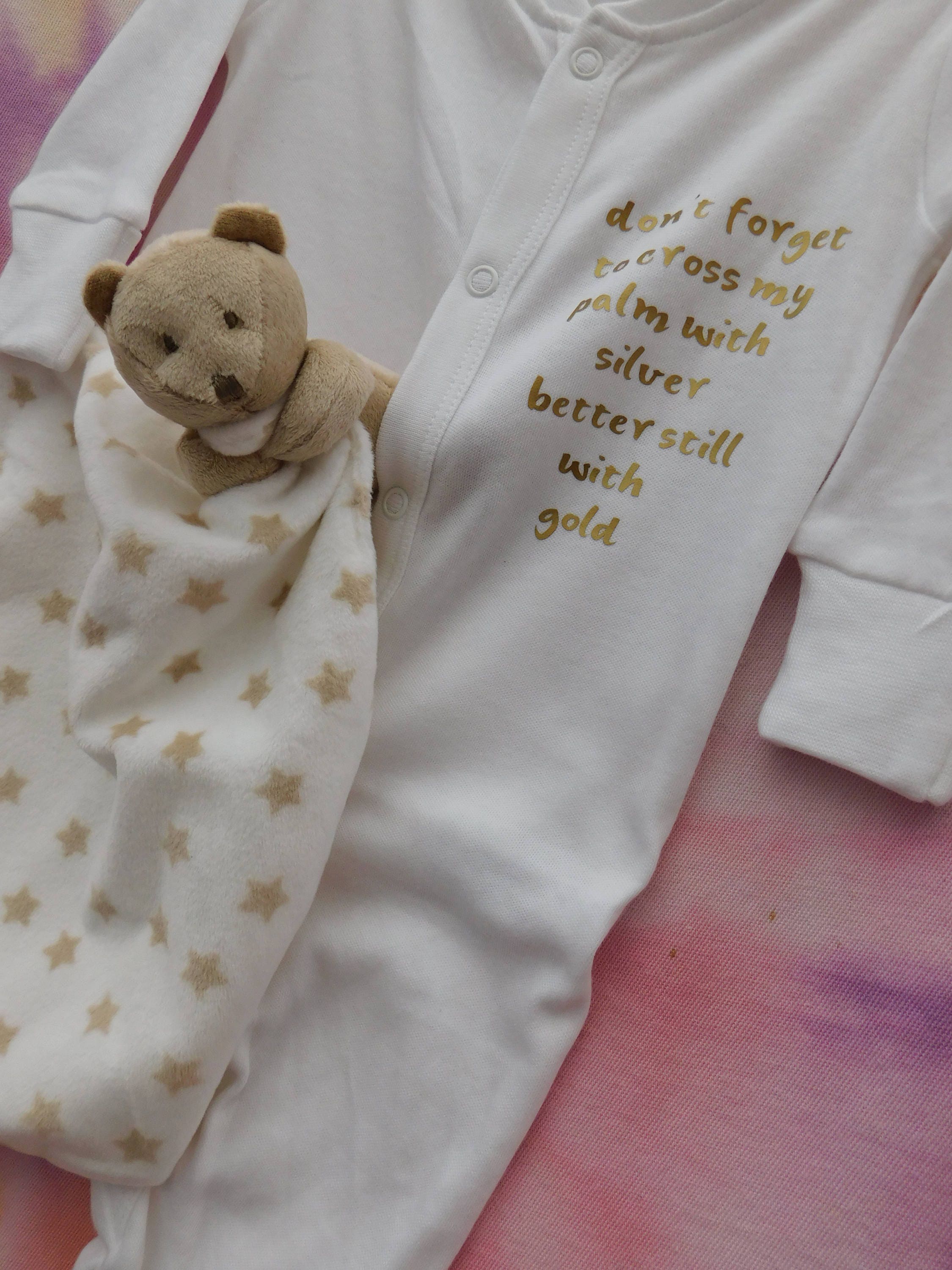Baby Grow Printed Baby Grow Unisex Baby Grow Teddy | Etsy