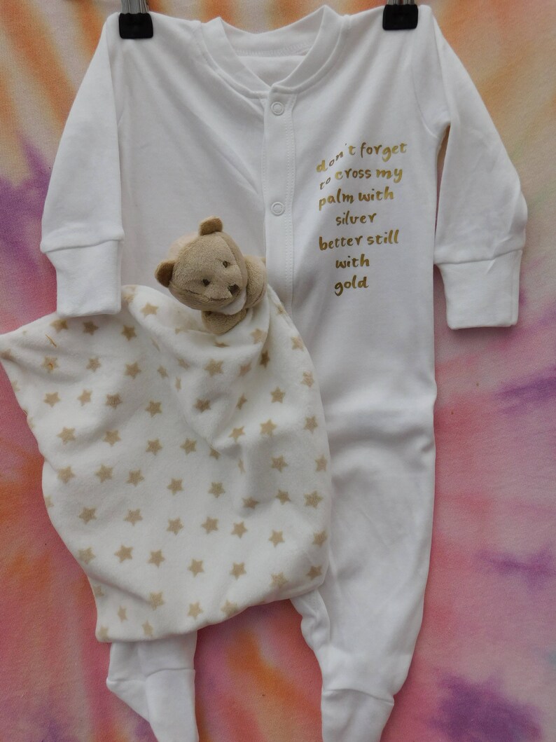 Baby Grow Printed Baby Grow Unisex Baby Grow Teddy | Etsy