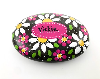 Personalized Star Memorial Custom Painted Rock / Stone - Etsy