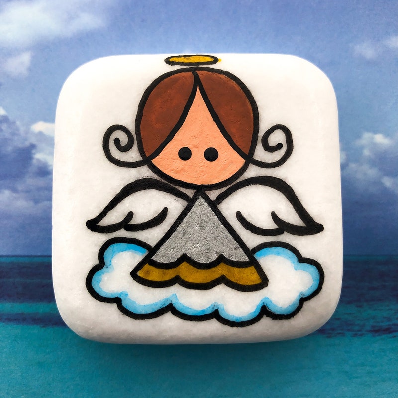 Hand Painted Rock Blessing - Etsy