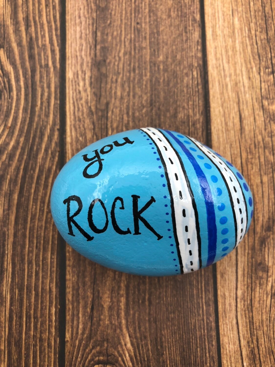 You Rock Painted Rock You Rock Stone Handpainted Teacher - Etsy