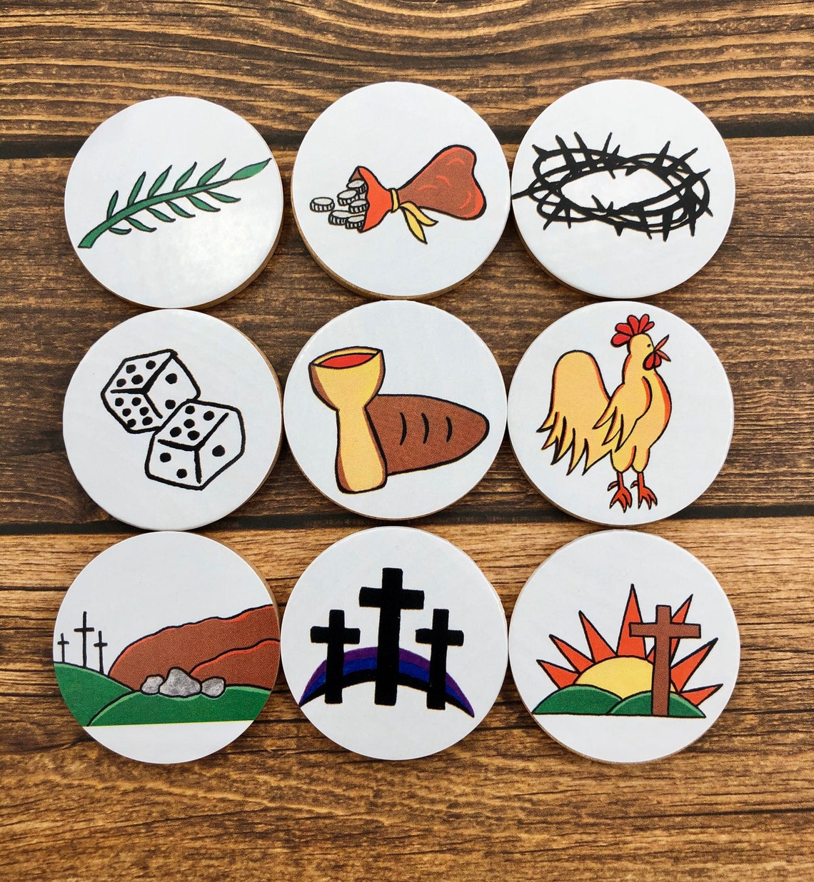 Resurrection Story Tokens: Jesus Tree Easter Project - Etsy