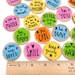 Positivity Coins Set: 20 Wooden Affirmation Tokens, Encouragement Gift ...