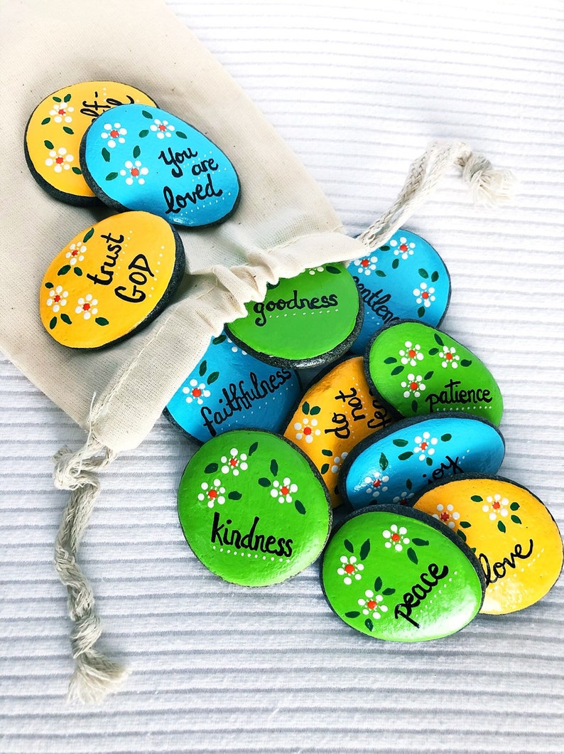 Encouragement and Affirmation Pocket Rocks Custom Set 15 - Etsy