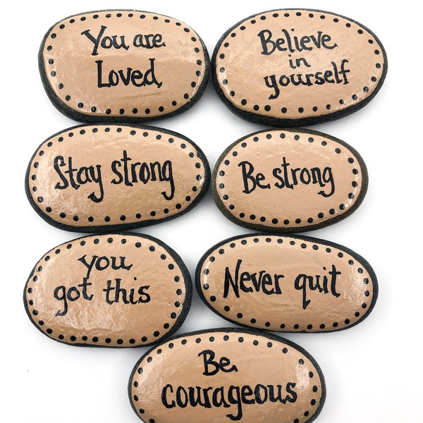 Affirmation Rocks - Etsy