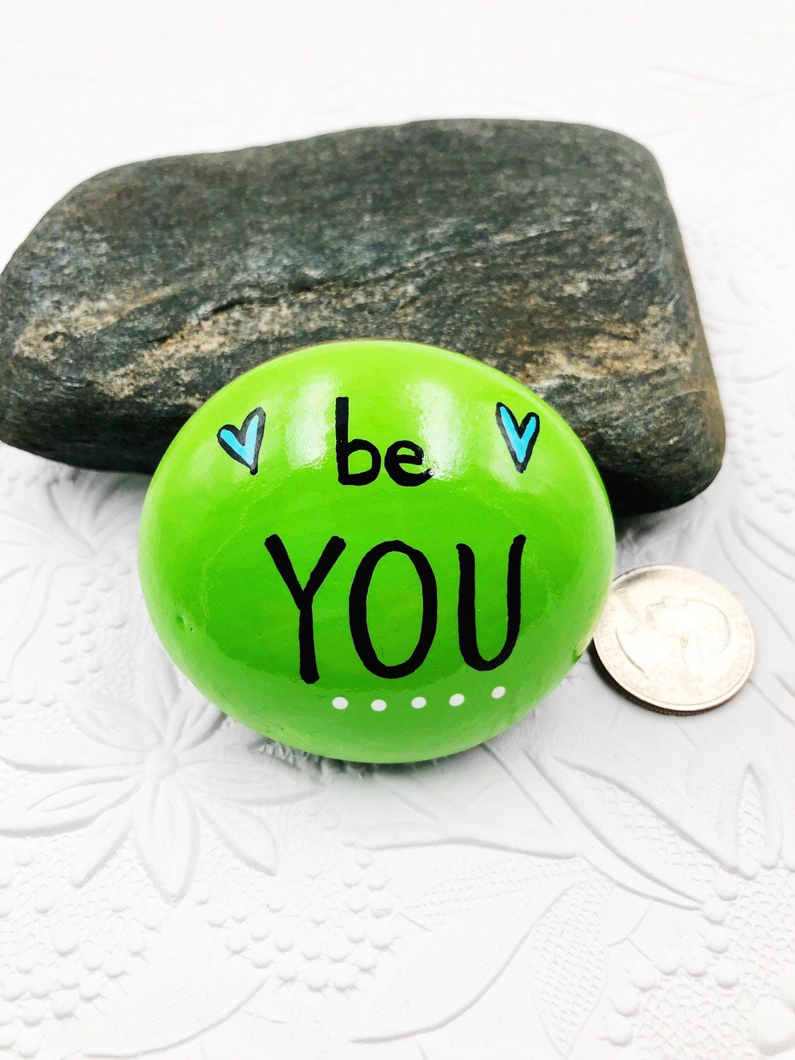 Be You Painted Rock Be Yourself Encouragement Rock - Etsy
