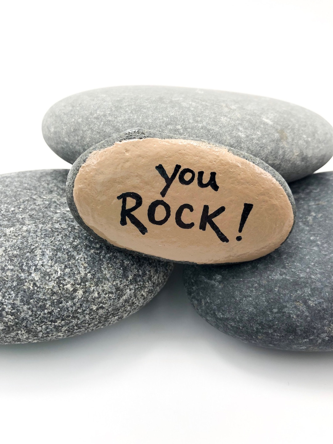 You Rock Painted Pocket Stone: Appreciation Gift - Etsy