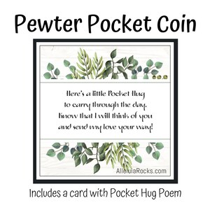 Friends Forever Pewter Pocket Coin: Hand Stamped Friendship Token - Etsy