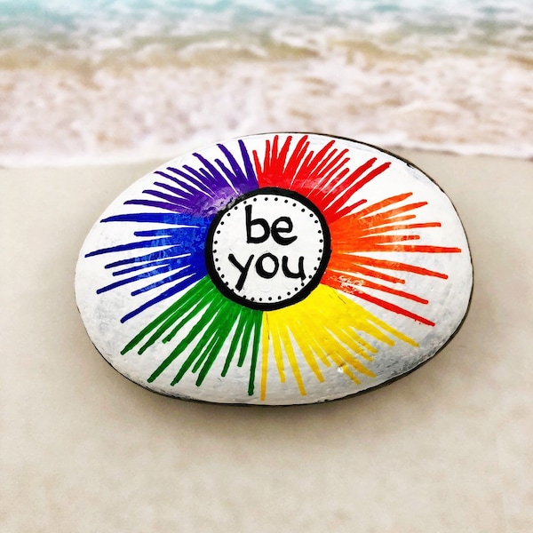Inspirational Painted Rock - Etsy