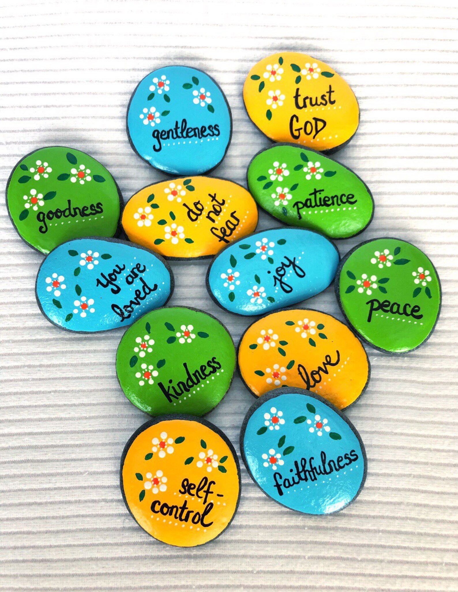 Encouragement and Affirmation Pocket Rocks Custom Set 15 - Etsy