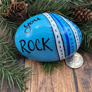 You Rock Painted Rock, You Rock Stone, Handpainted Teacher Gift ...