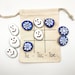 Snowflake Snowman Tic Tac Toe Game: Painted Christmas Rocks - Etsy