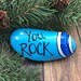 You Rock Painted Rock, You Rock Stone, Handpainted Teacher Gift ...