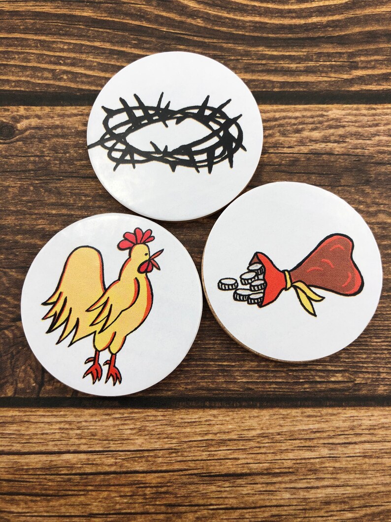 Resurrection Story Tokens: Jesus Tree Easter Project - Etsy