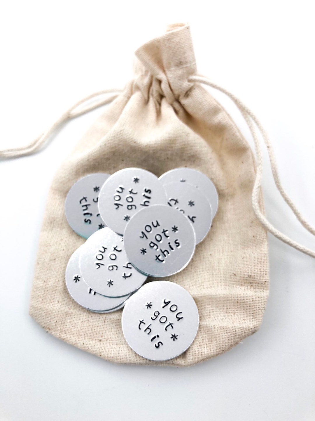 You Got This Pocket Tokens Set of 10, Encouragement Pocket Coins, You ...