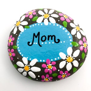 Mom You Are My Rock Painted Stone, Mother's Day Rock, Gift for Mom ...