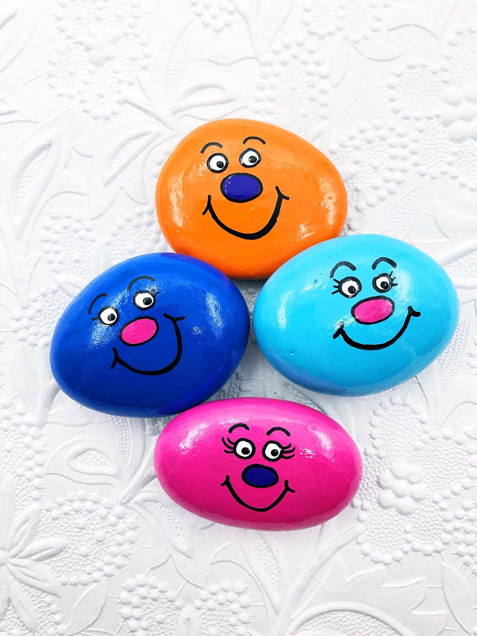 Pocket Rocks Silly Stones Painted Rocks Pocket Stone - Etsy Canada