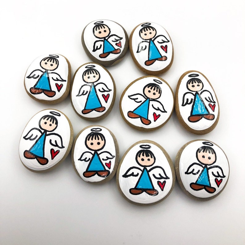 Boy Angel Pocket Pebbles: First Communion Gift, Sunday School (bag of ...