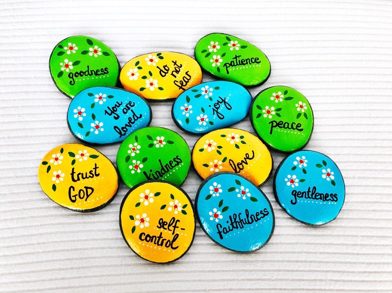 Encouragement and Affirmation Pocket Rocks Custom Set 15 - Etsy